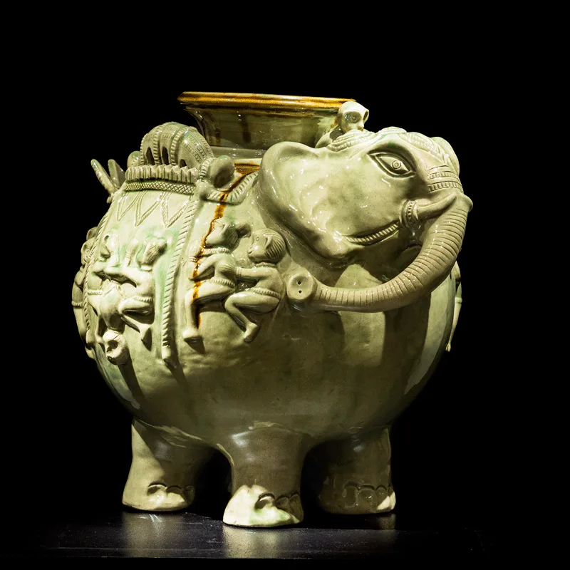 Elephant Jar – Khmer Ceramics and Fine Arts Centre