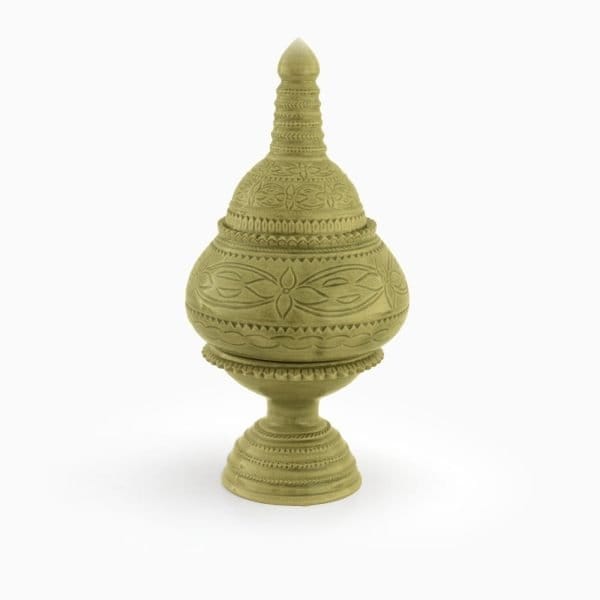 Cambodian offering pot - Khmer Ceramics and Fine Arts Centre